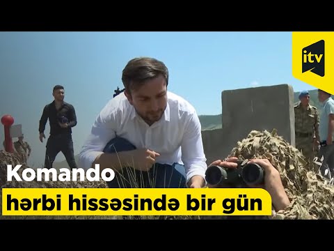 Komando hərbi hissəsində bir gün