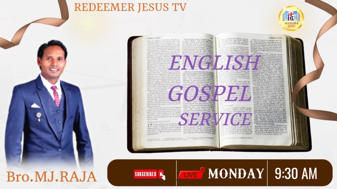 ENGLISH GOSPEL SERVICE - YouTube