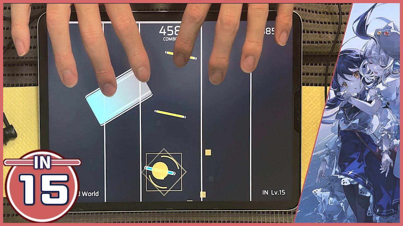 【Phigros × Rotaeno】Inverted World [IN15]【ALL PERFECT】 - YouTube