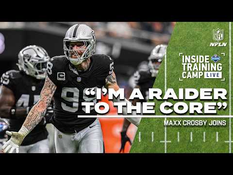 Maxx Crosby believes in Fernando Mendoza | Inside Training Camp