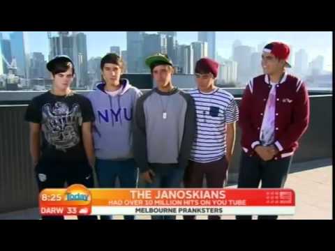 The Janoskians on the Today Show - YouTube