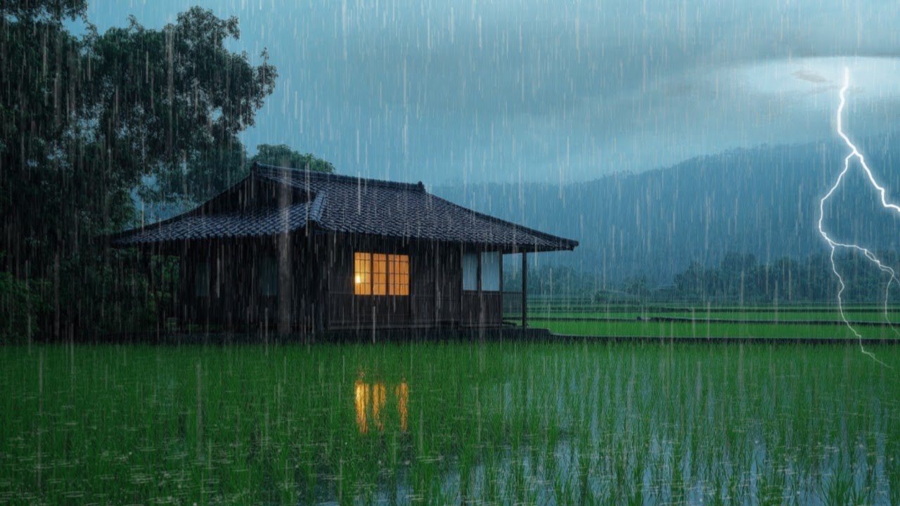 Rainfall and Thunder Relaxation - Sleep Like Never Before with Calm ...