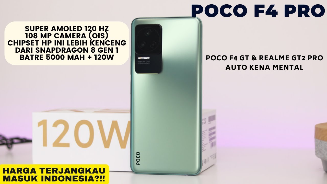 MASUK INDONESIA⁉POCO F4 PRO RESMI BAWA SPESIFIKASI GAHAR TAPI HARGANYA ...