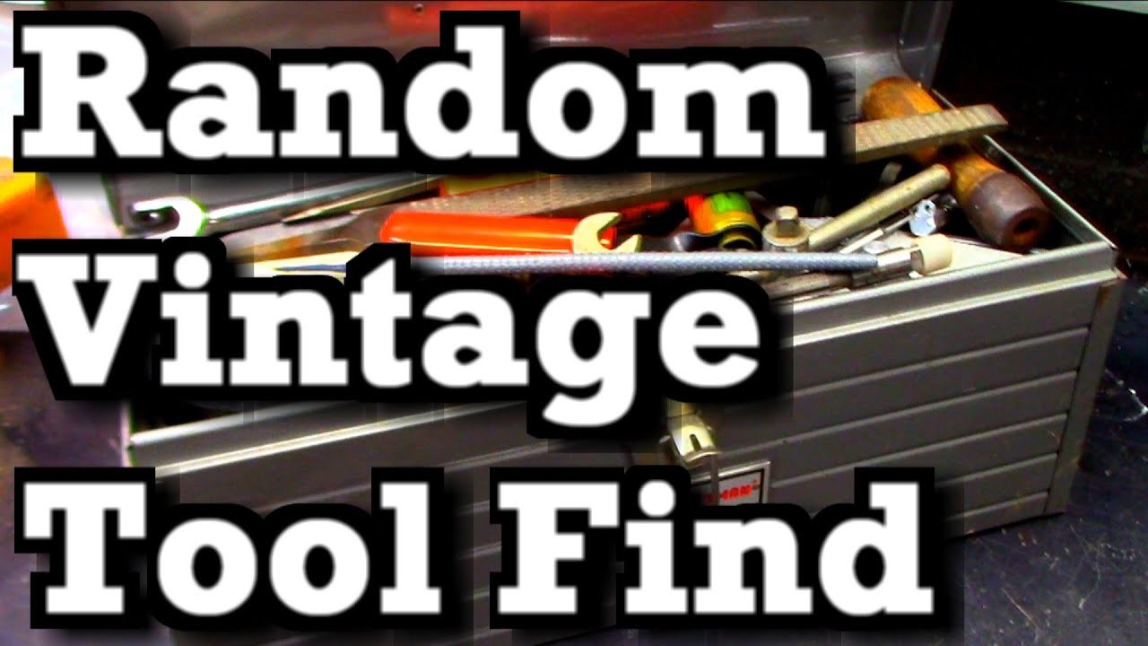 Random Vintage Tool Find - YouTube