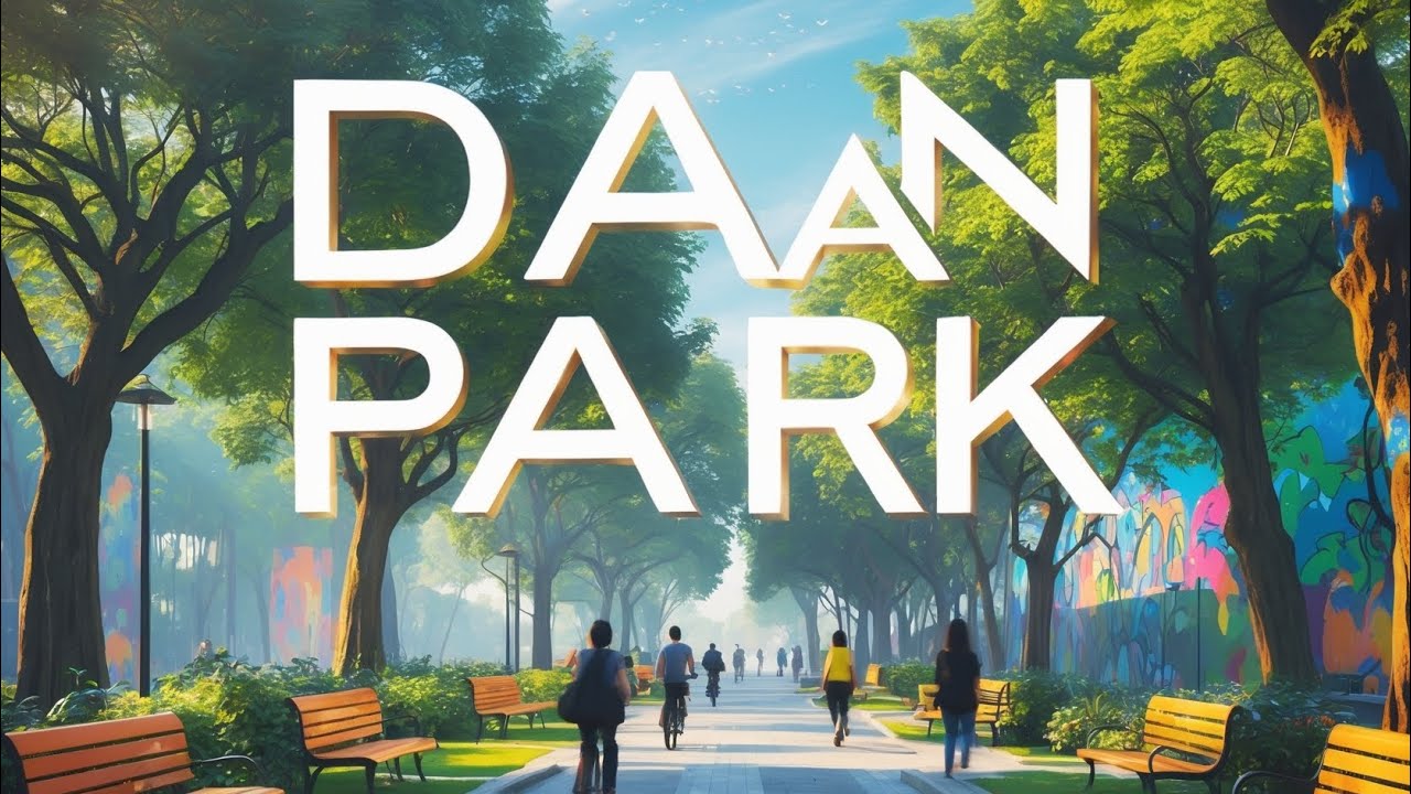 A Walking Tour Through Daan Park, Da'an District, Taipei City, Taiwan ...