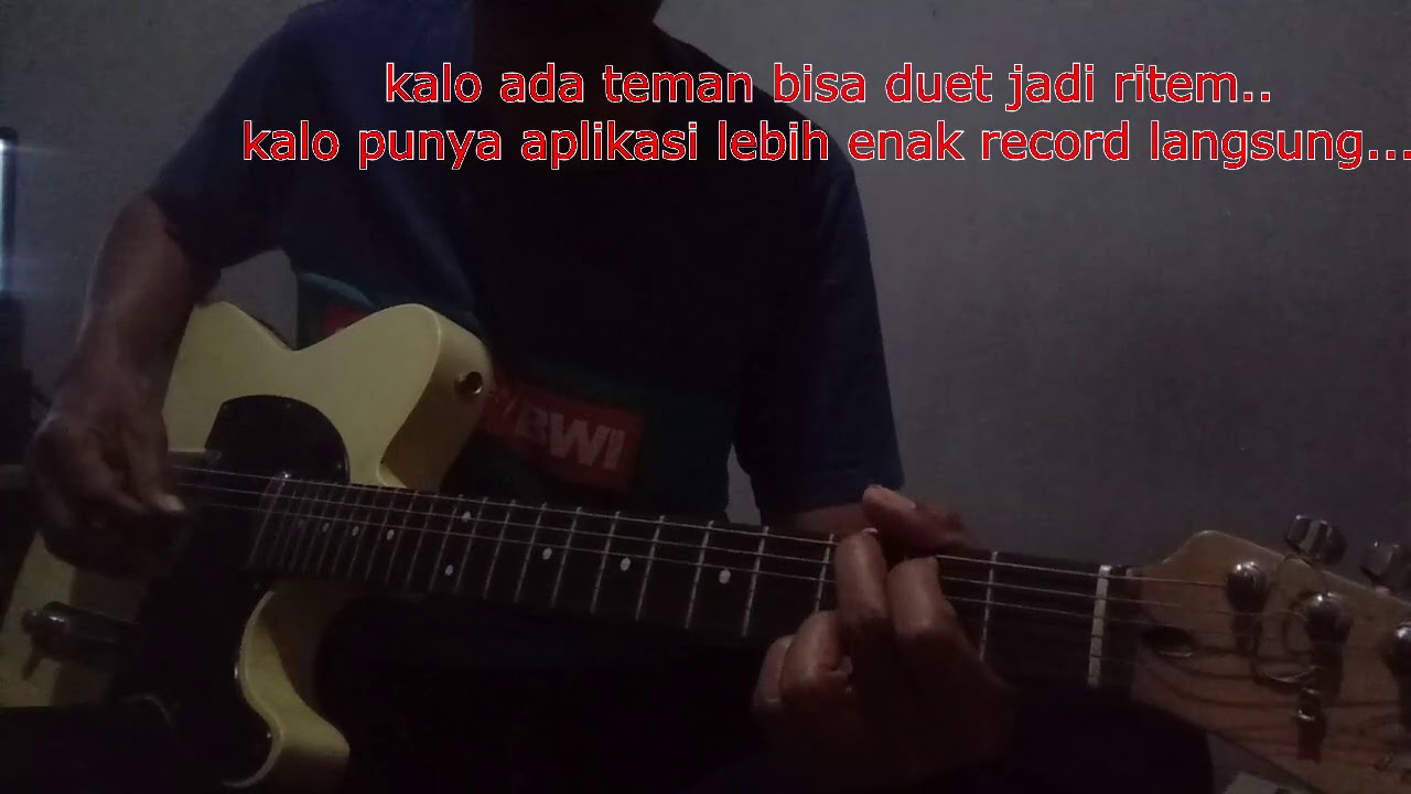 Belajar melodi gitar nada dasar G - YouTube