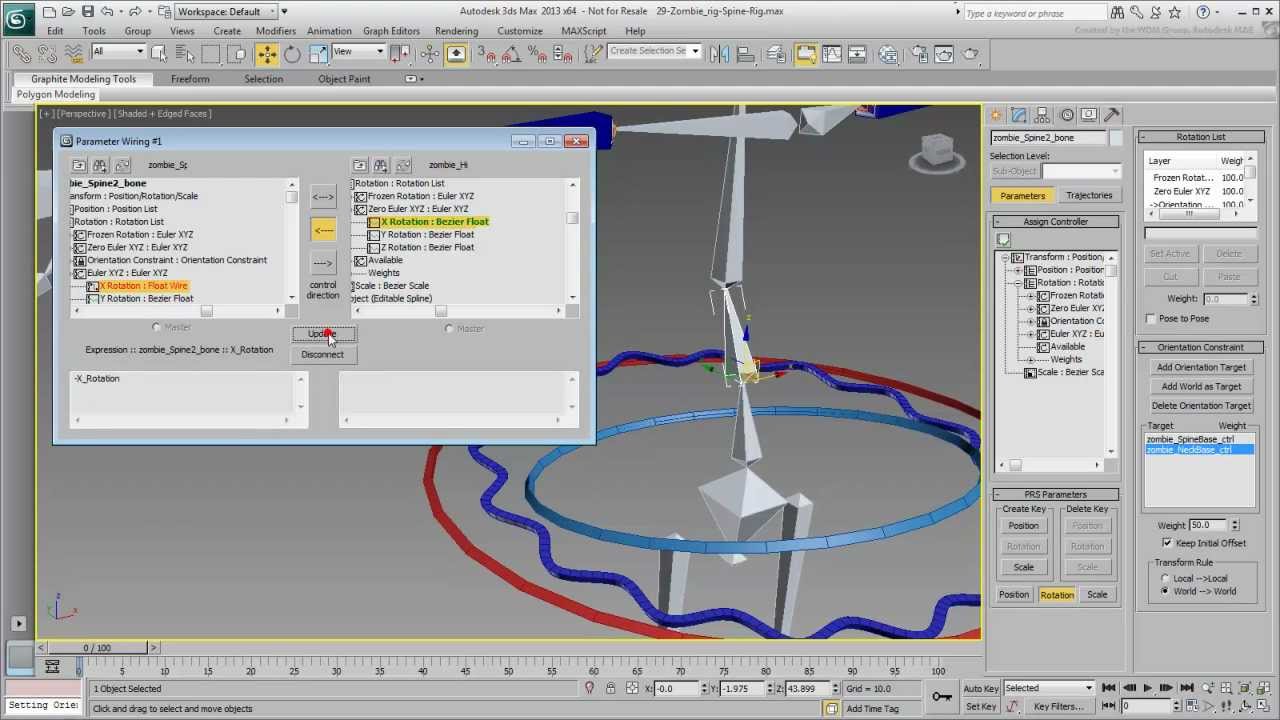 Rigging a Character in 3ds Max - Part 8 - Spine Rigging - YouTube