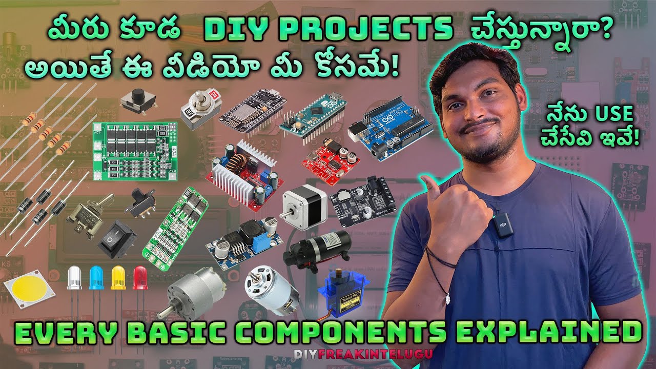 Beginner’s Guide of All the Components that are Used in DIY Projects ...
