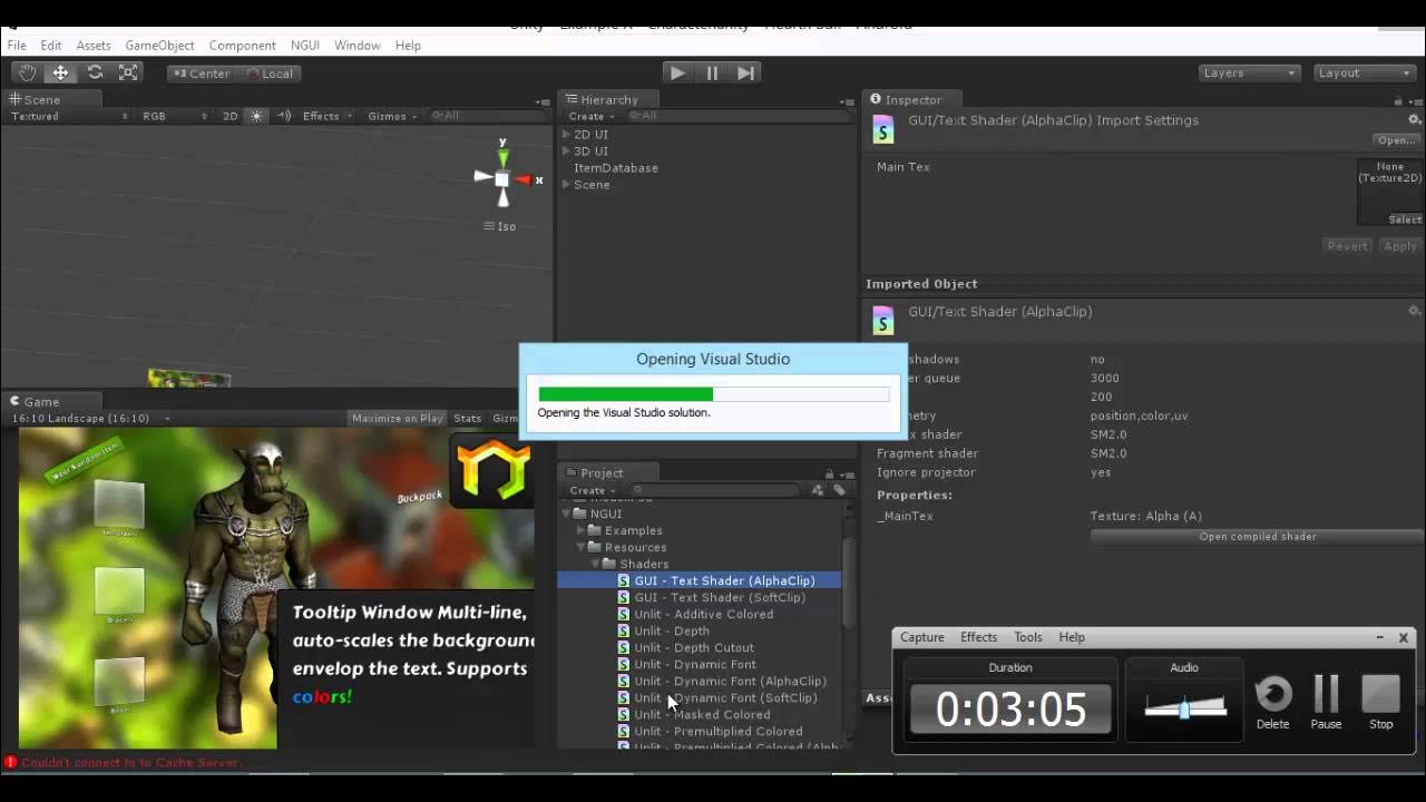 Unity3D Tutorial #19 - Download NGUI free - Timewasted3rd - YouTube