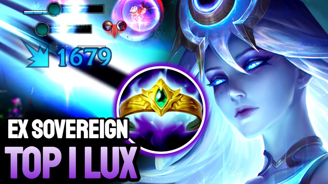 WILD RIFT LUX - TOP 1 LUX GAMEPLAY - EX SOVEREIGN RANKED - YouTube