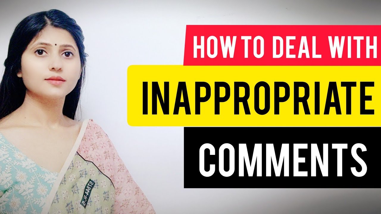 How to deal with inappropriate comments | How celebrities deals with ...