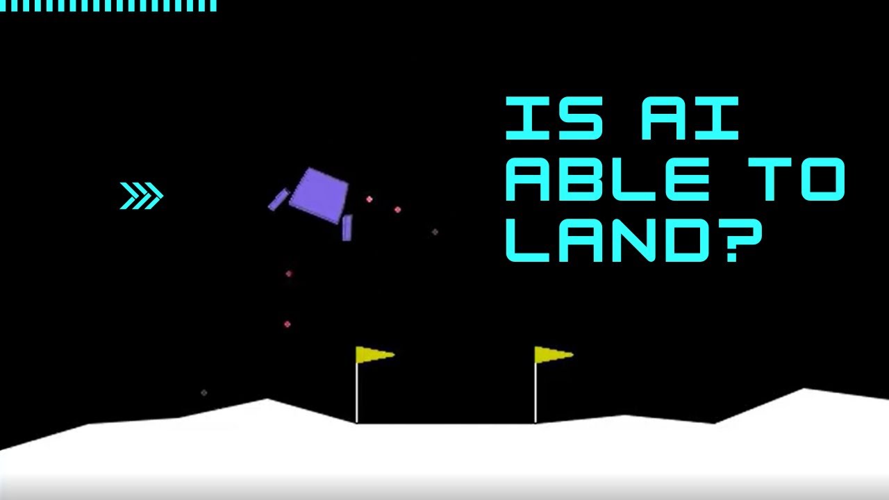 AI controls Lunar Lander: From Earth to Moon - YouTube