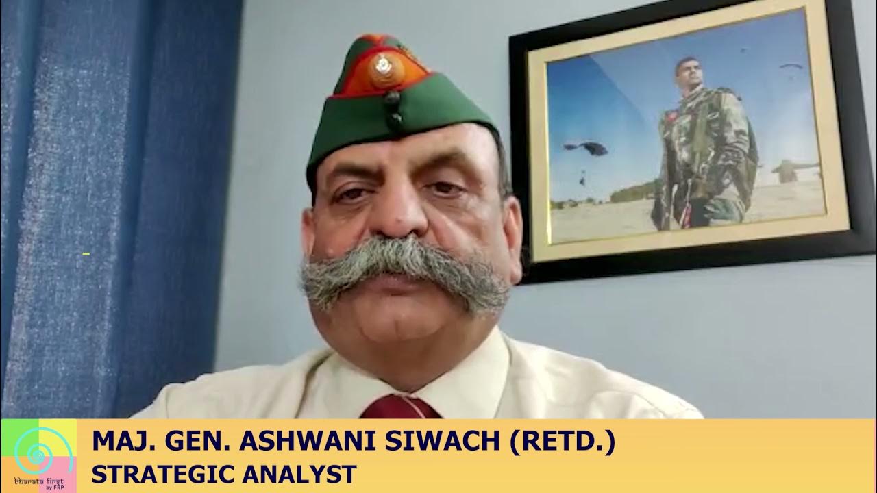 Maj Gen. Ashwani Siwach (Retd.) - Message - YouTube