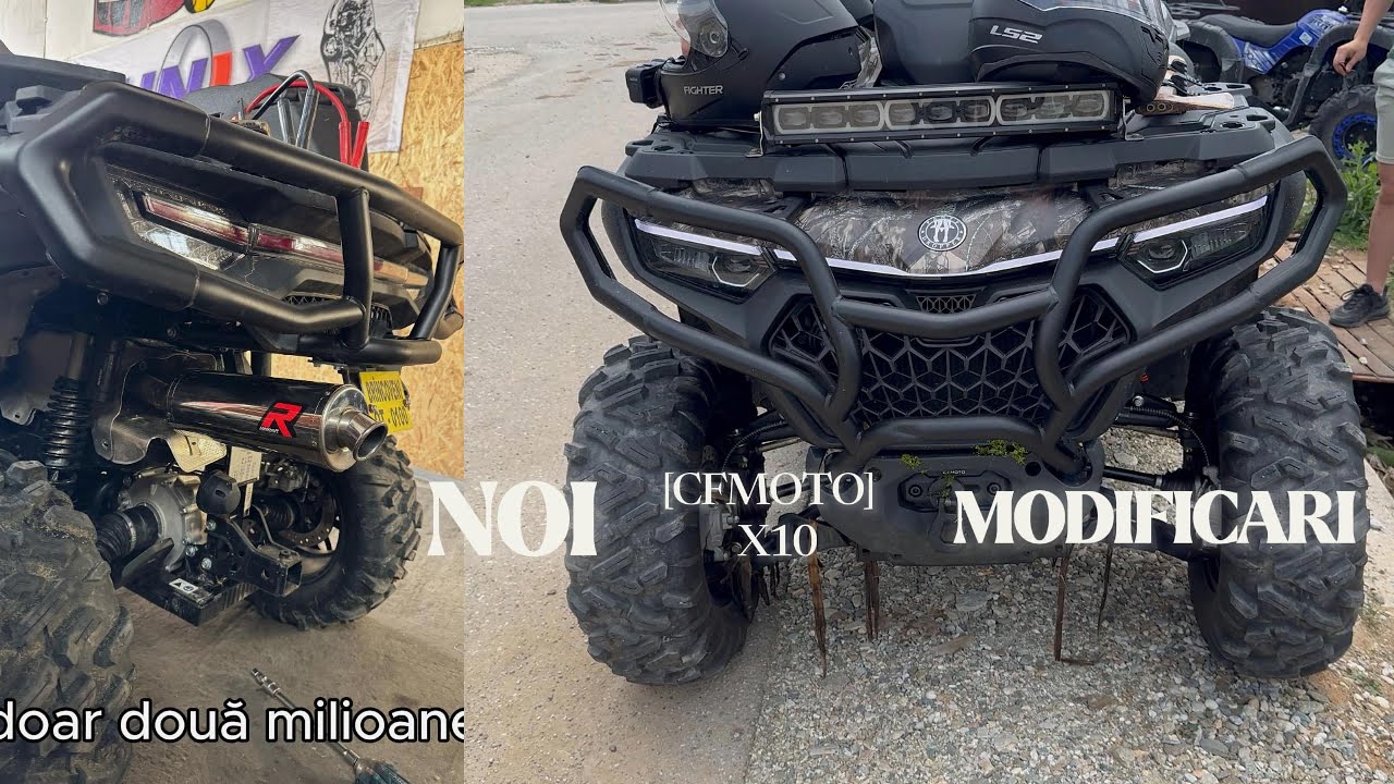 Modificari noi CF Moto X10/ Garantie doar cu numele? - YouTube
