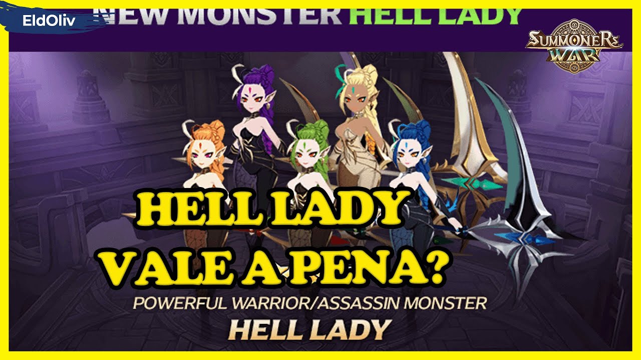 Qual Hell Lady pegar? Review Hell Lady - Summoners War: Chronicles ...