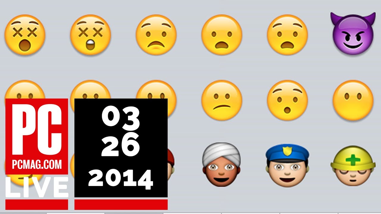 PCMag Live 03/26/14: Facebook Buys Oculus Rift & Apple Making Emojis ...