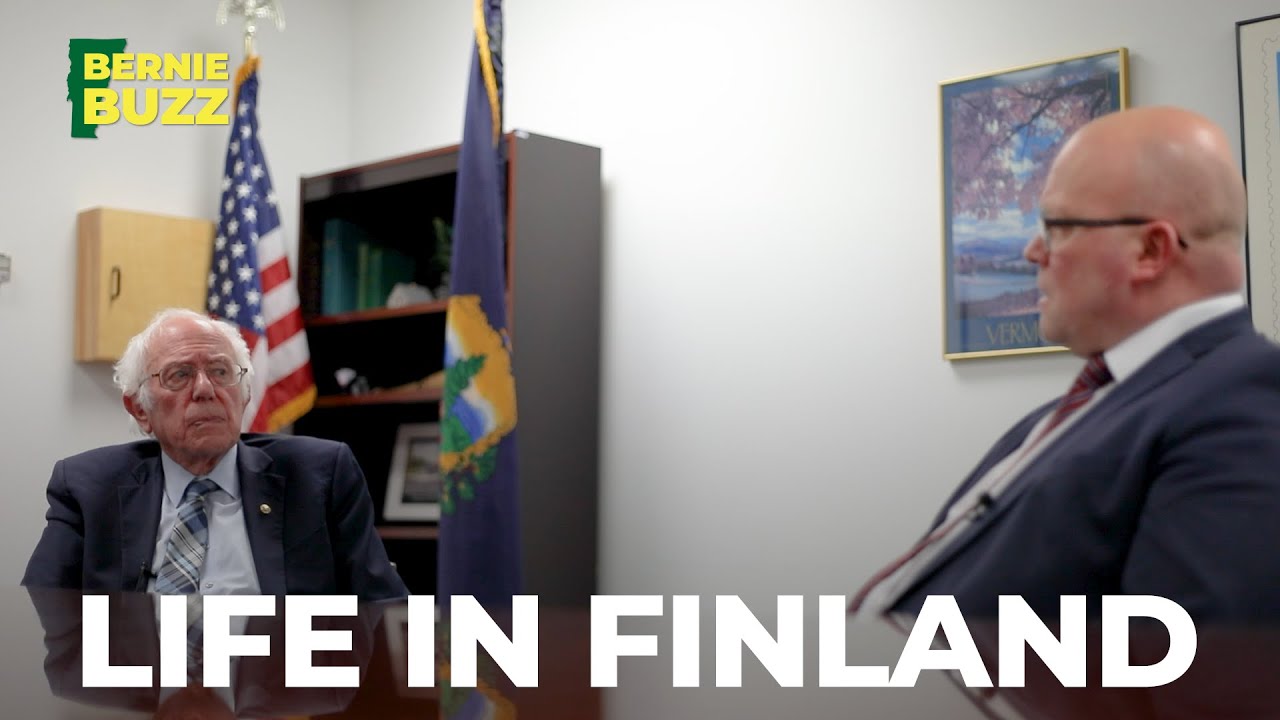 Bernie Speaks With The Finnish Ambassador What Can We Learn From
