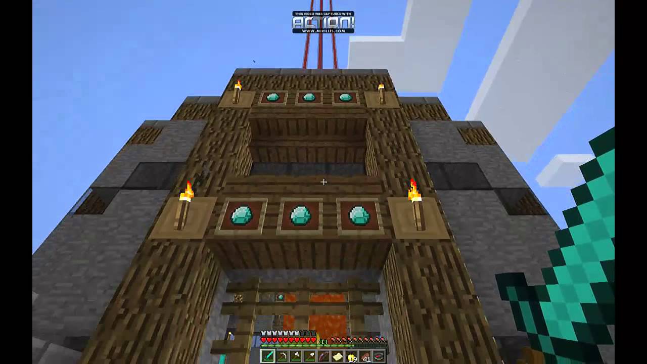 Mystery Castle IN Minecraft - YouTube