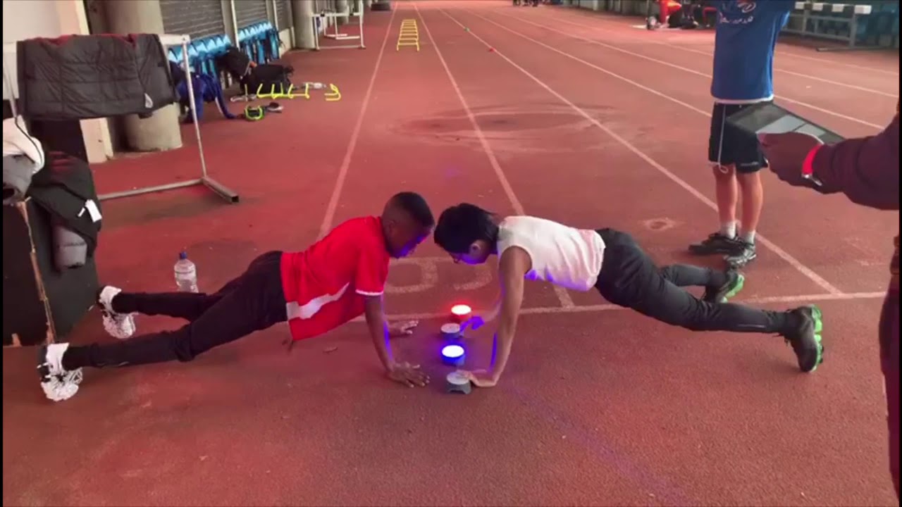 Athletics training - YouTube
