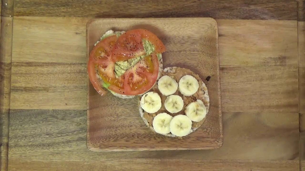 Rice Cake Snacks - National Nutrition Month - YouTube