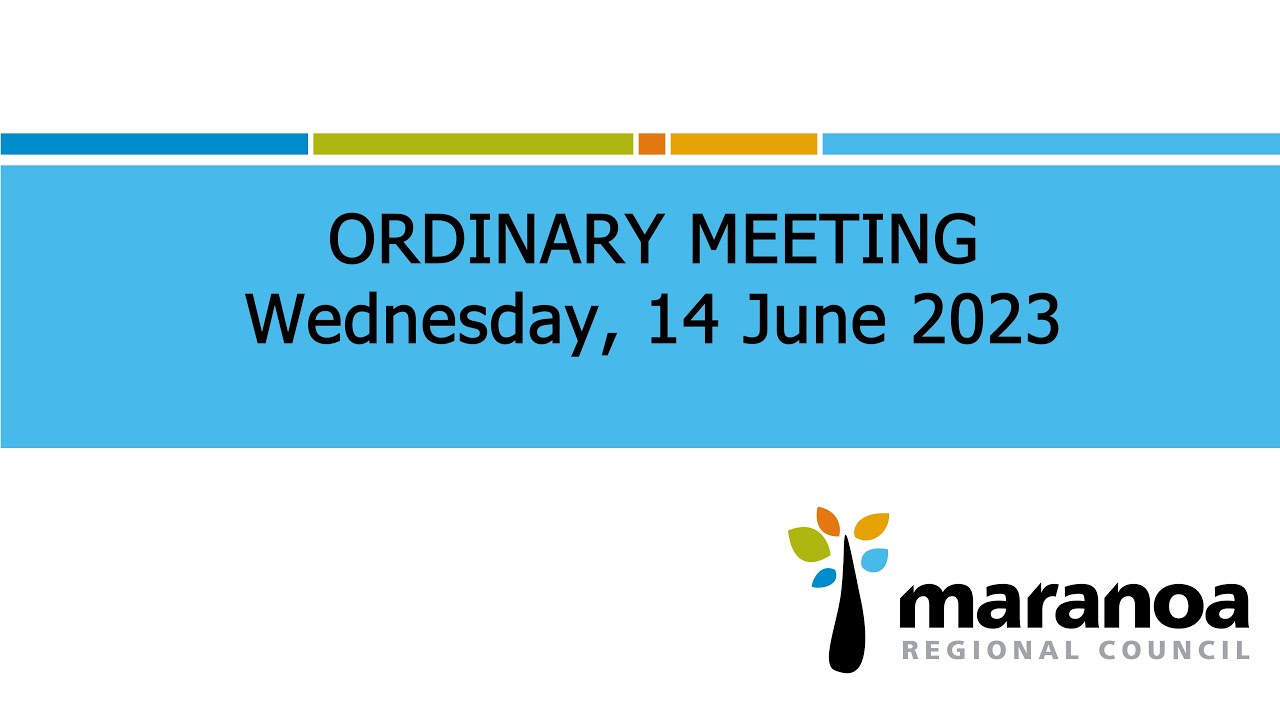 Maranoa Regional Council - Ordinary Meeting 14 June 2023 - YouTube