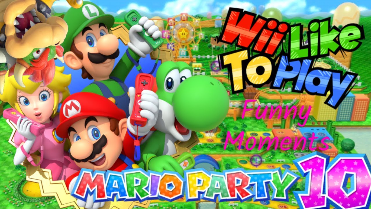 WiiLikeToPlay - Mario Party 10 Funny Moments - YouTube
