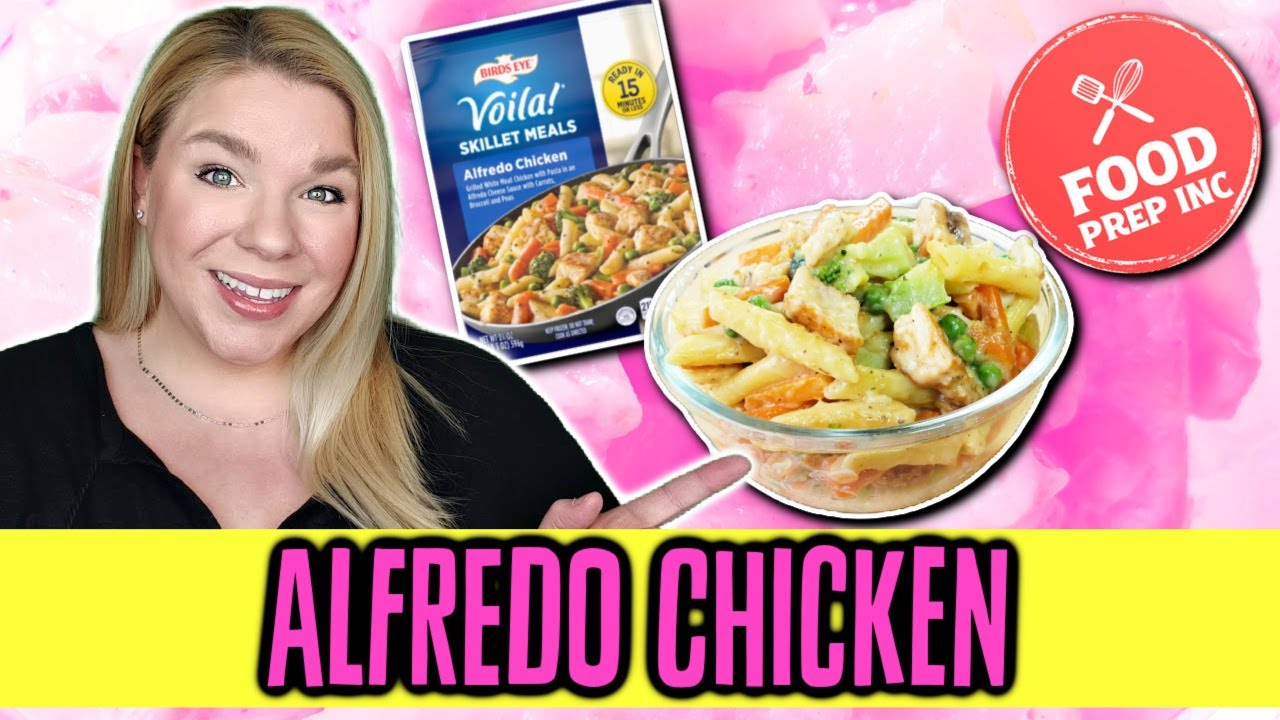 How To Cook Birds Eye Voila Skillet Meals Alfredo Chicken - YouTube