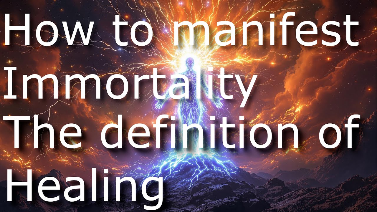 How to manifest Immortality. S4.E9. The definition of Healing. - YouTube