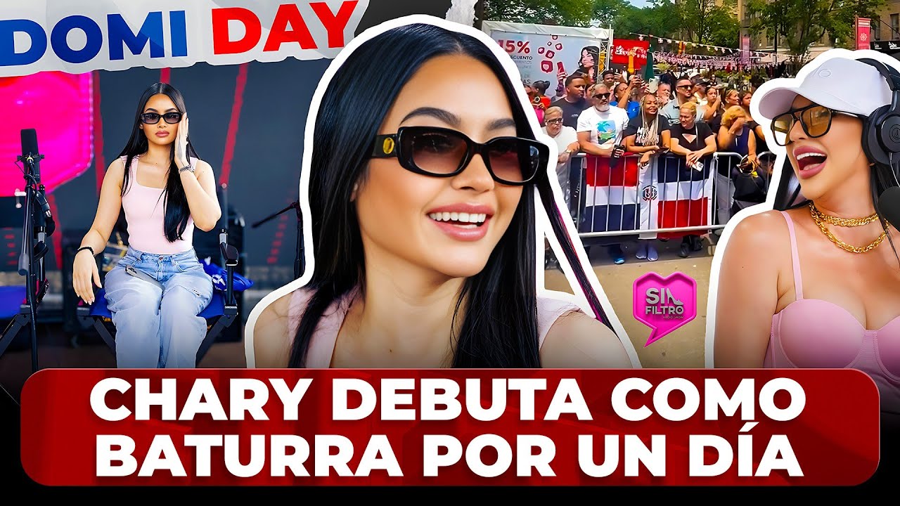 CHARY DEBUTA COMO BATURRA POR UN DÍA EN ALOFOKE DOMI DAY - YouTube