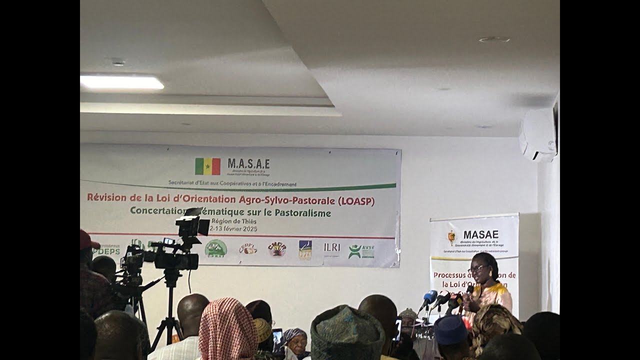 30 minutes/Dr Astou Diao Camara à Thiès:Pastoralisme &Loi d'Orientation ...