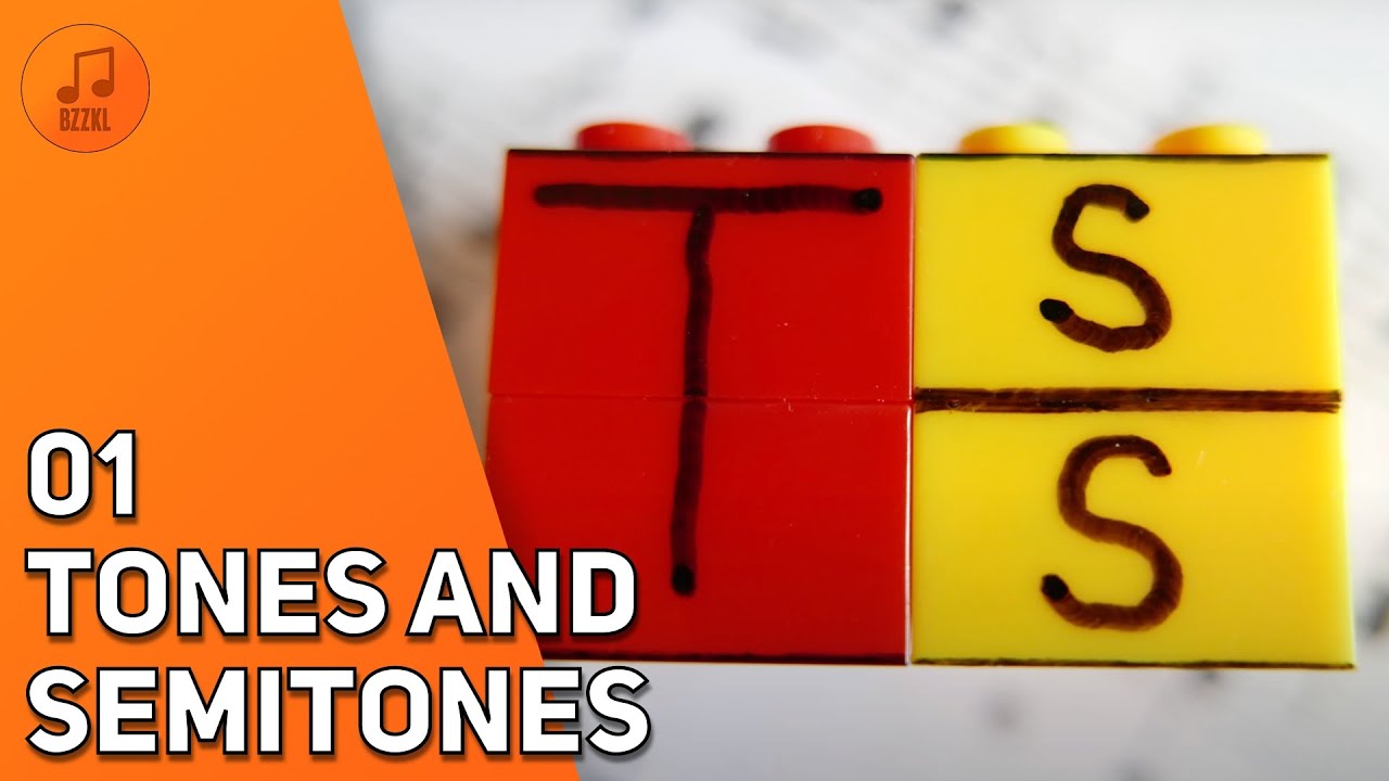 Tones and Semitones (Music Theory Lesson 1) - YouTube