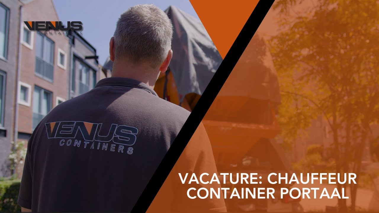 Venus Containers I Vacature: Chauffeur Containerauto Portaal - YouTube