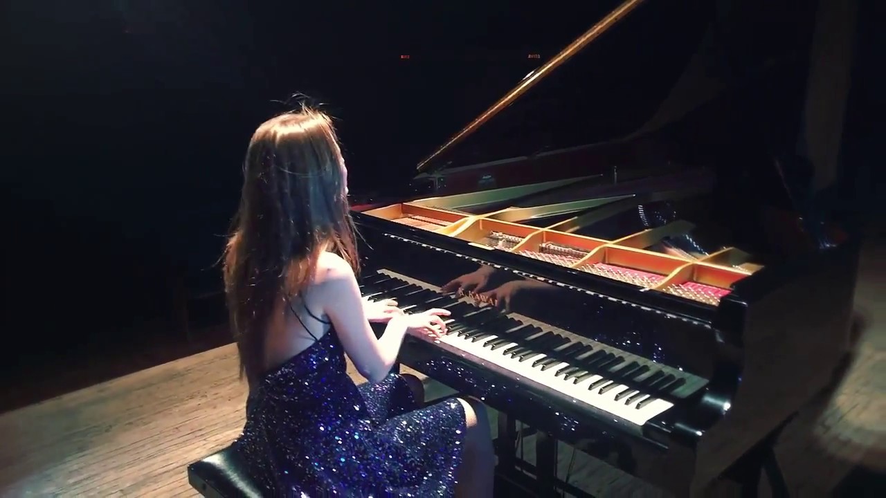 Ann K fem piano singer + Mari sax - YouTube