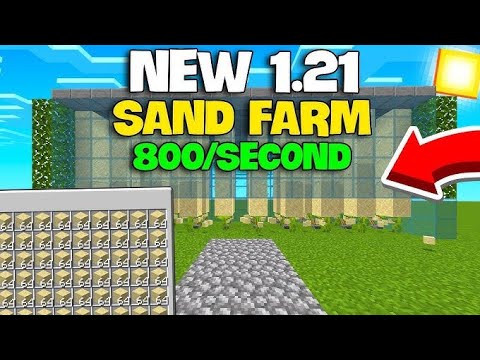 How to make Sand farm in Minecraft tutorial video 💥🤯 easy build # ...