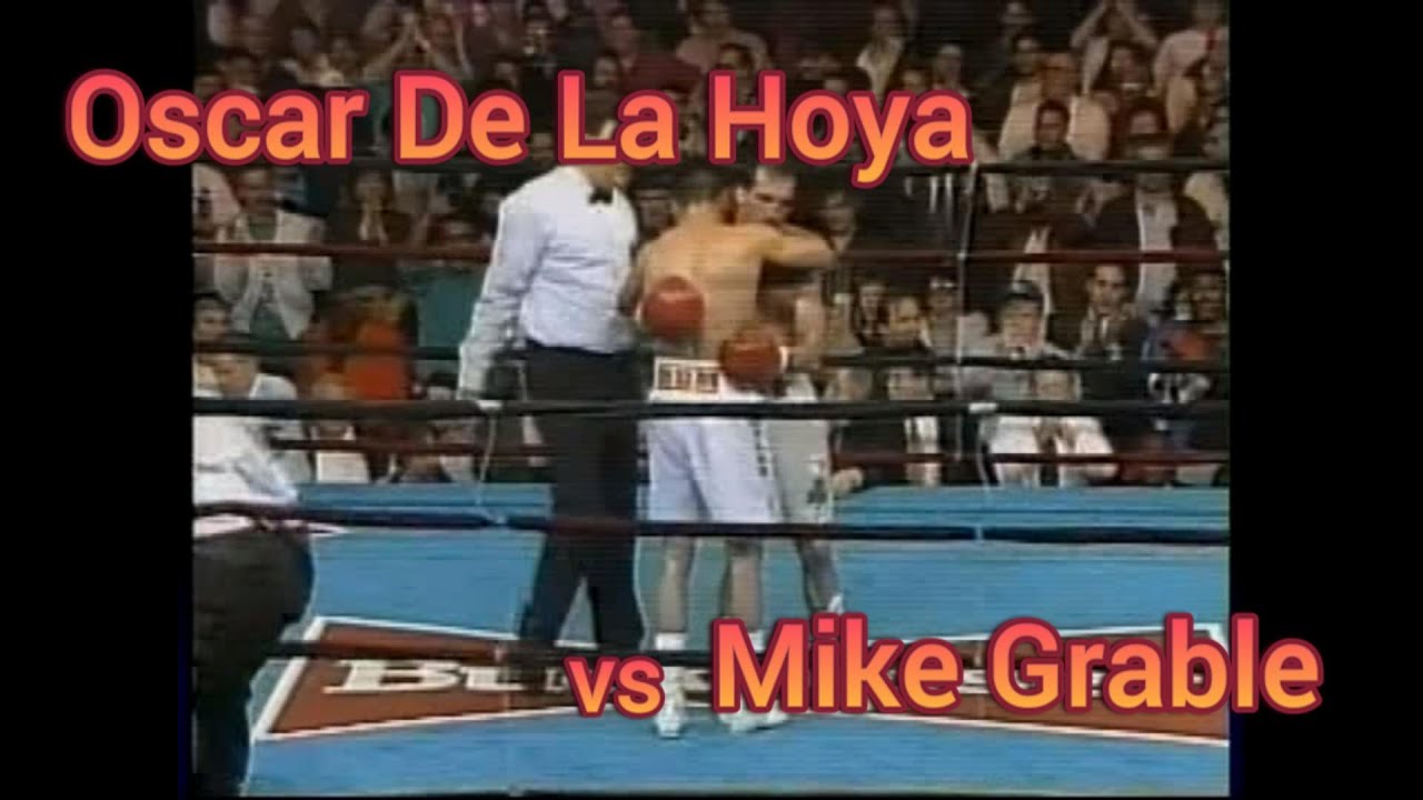 Oscar De La Hoya vs Mike Grable Boxing Fight Apr 6, 1993, HD - YouTube