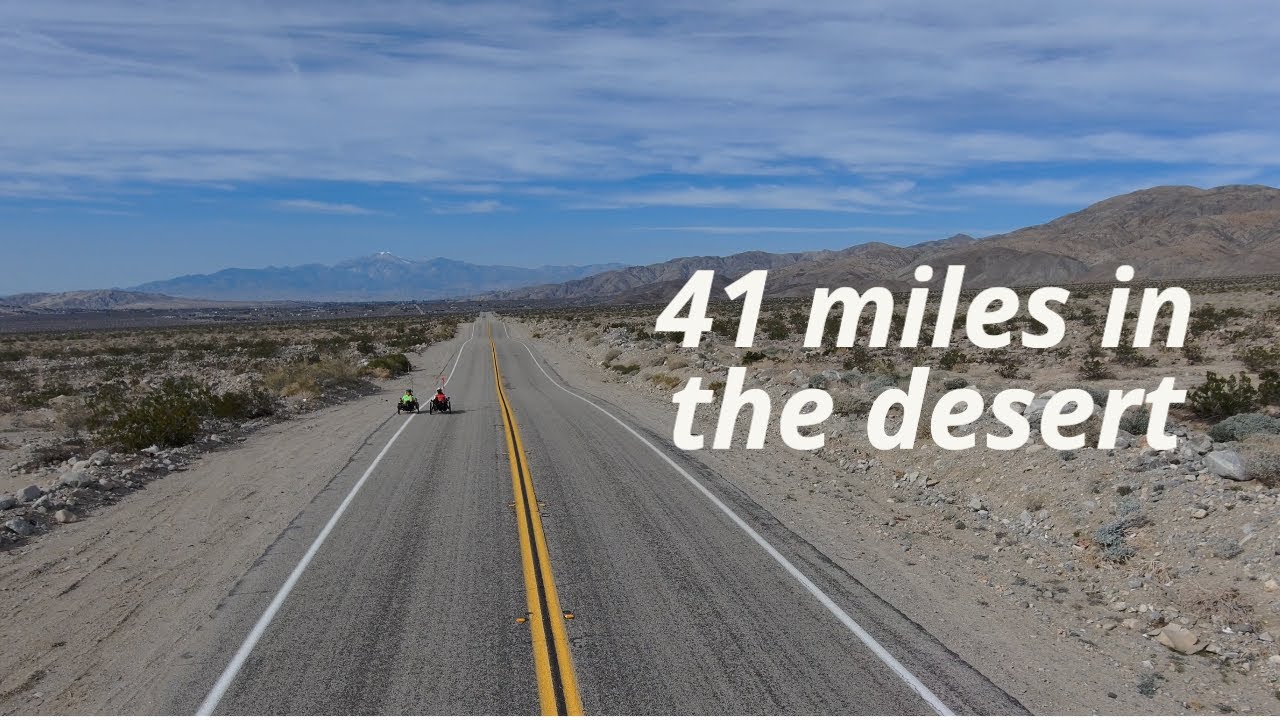 41 Miles In the Desert - YouTube