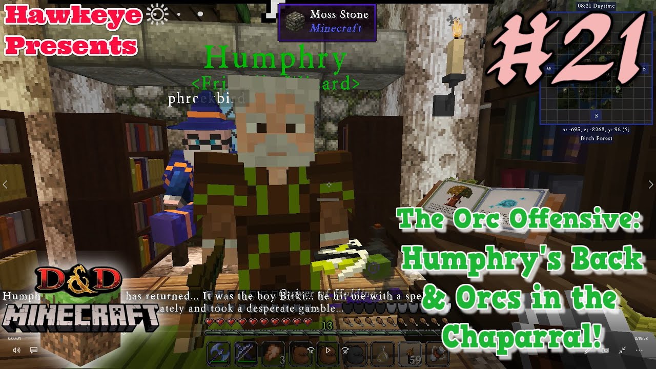 D&D Minecraft - #21: The Orc Offensive - Humphry's Back & Orcs in the ...