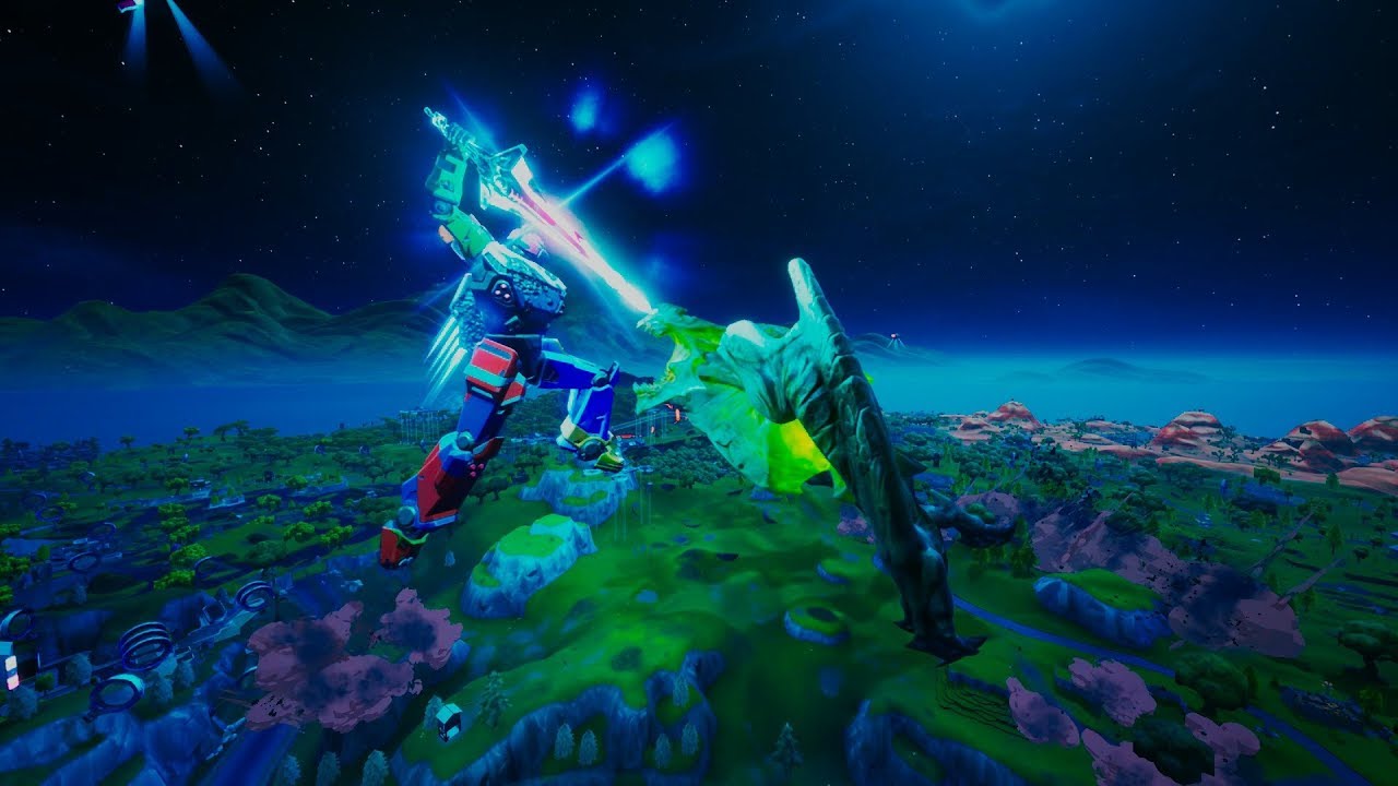 Fortnite Season 9 MONSTER VS MECH LIVE EVENT "CINEMATIC" - YouTube