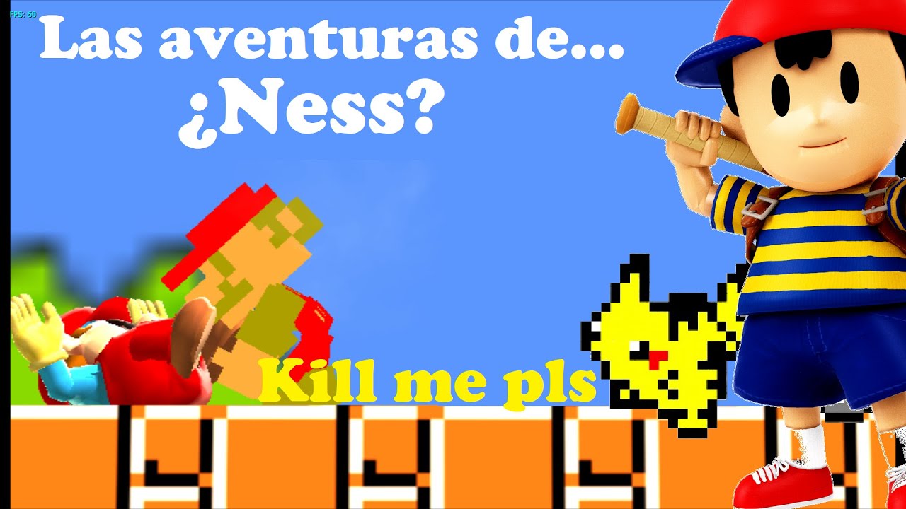 Siendo aplastado por Super Mario Chaos Edition (NES) - Probando los ...