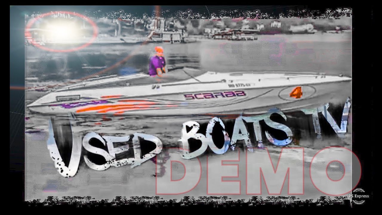 1989 Scarab 28 Excel - YouTube