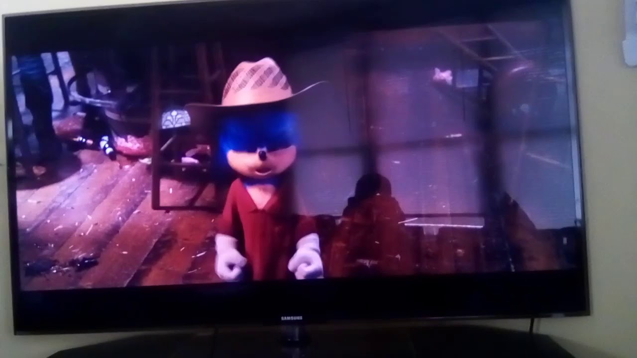 Sonic movie! Bar right slow mo scene! - YouTube