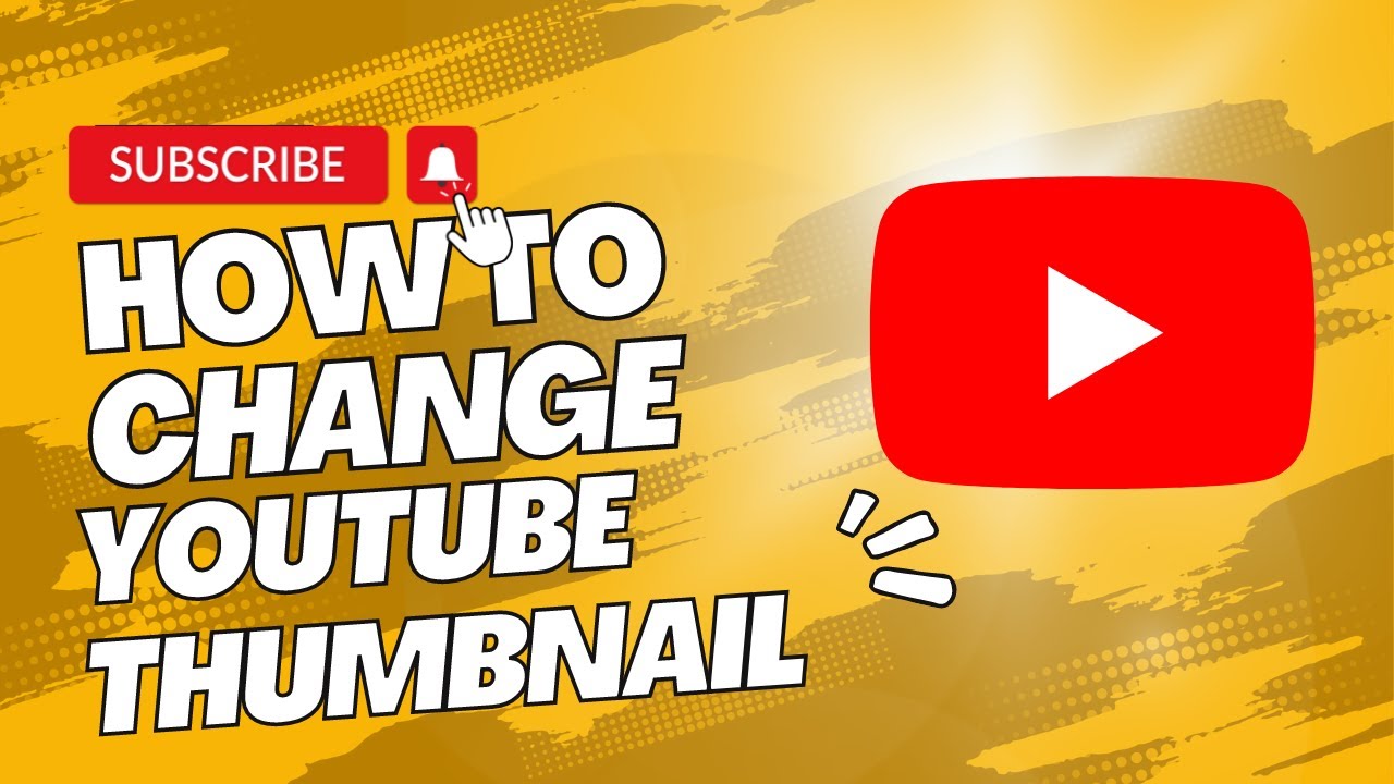 How to change Thumbnail on Youtube from Creator Studio / Luqman ...