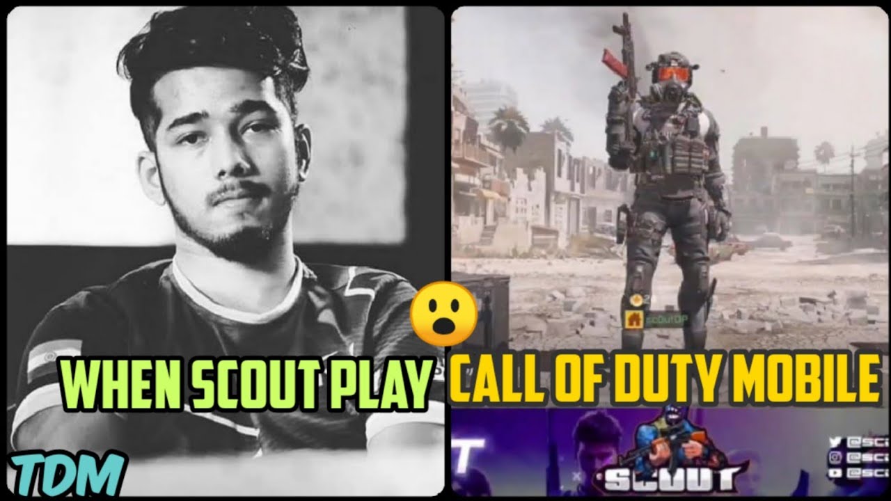Scout Play Call Of Duty Mobile (TDM) | Scout Play COD Mobile | Scout ...