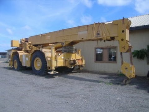 1991 Grove Model #RT990 Rough Terrain Crane on GovLiquidation.com - YouTube