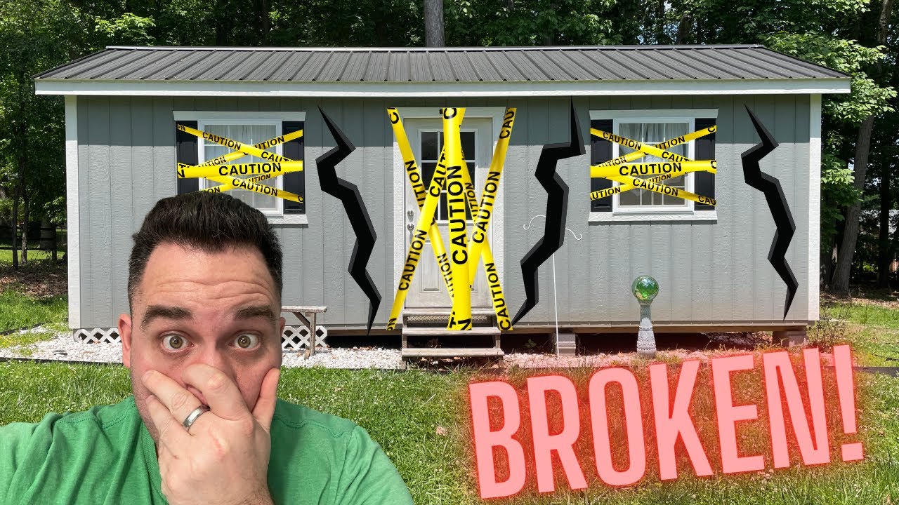 OUR EBAY SHED IS BROKEN! | WILL THIS SHUT US DOWN?! - YouTube