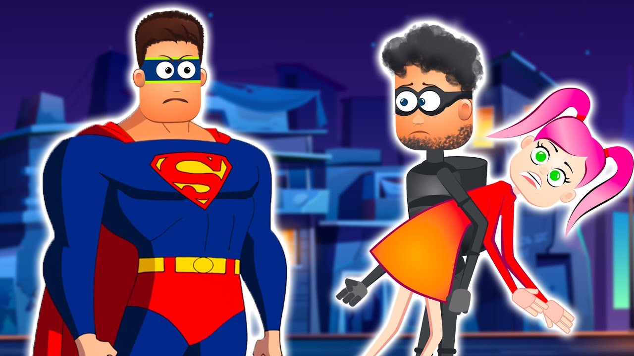 Superman Song | Help Me Superman | Hero Song | Kids Songs - YouTube