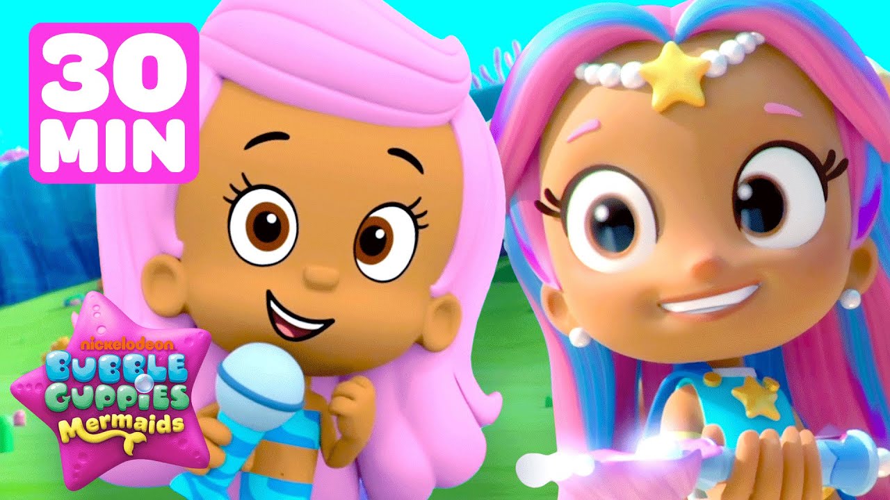 Molly's Best Underwater Adventures for 30 Minutes! #2 🐟 Bubble Guppies ...