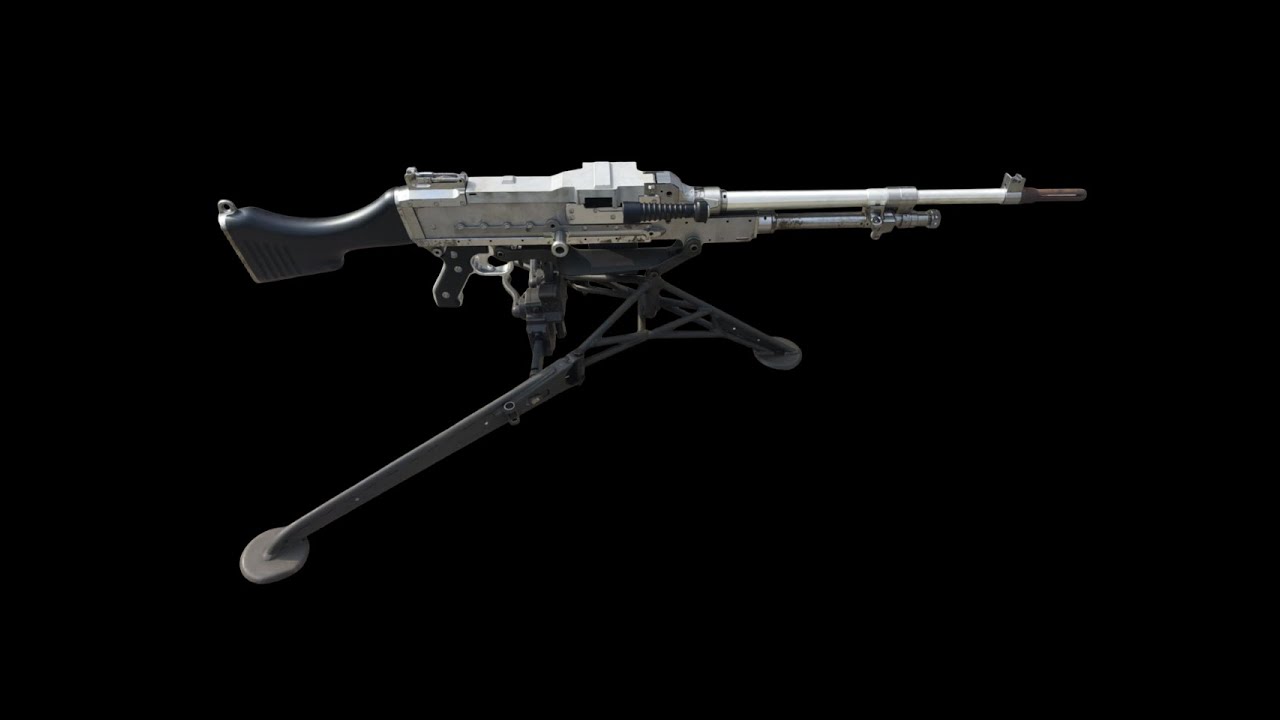 DCA L7A2 GPMG Pre-Production Prototype - YouTube