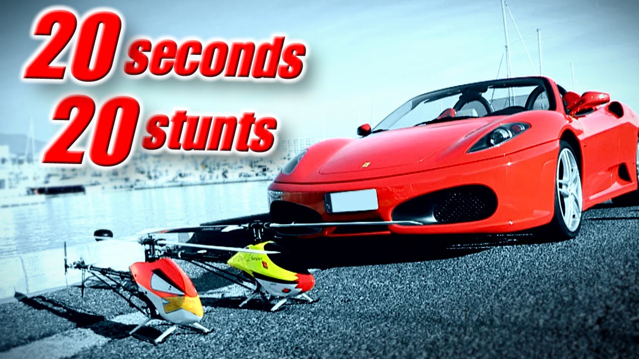 fast extreme RC heli stunt compilation (our new channel trailer - all ...