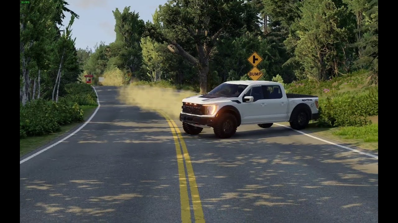 Ford F-150 Raptor crazy offroading and jumping - YouTube